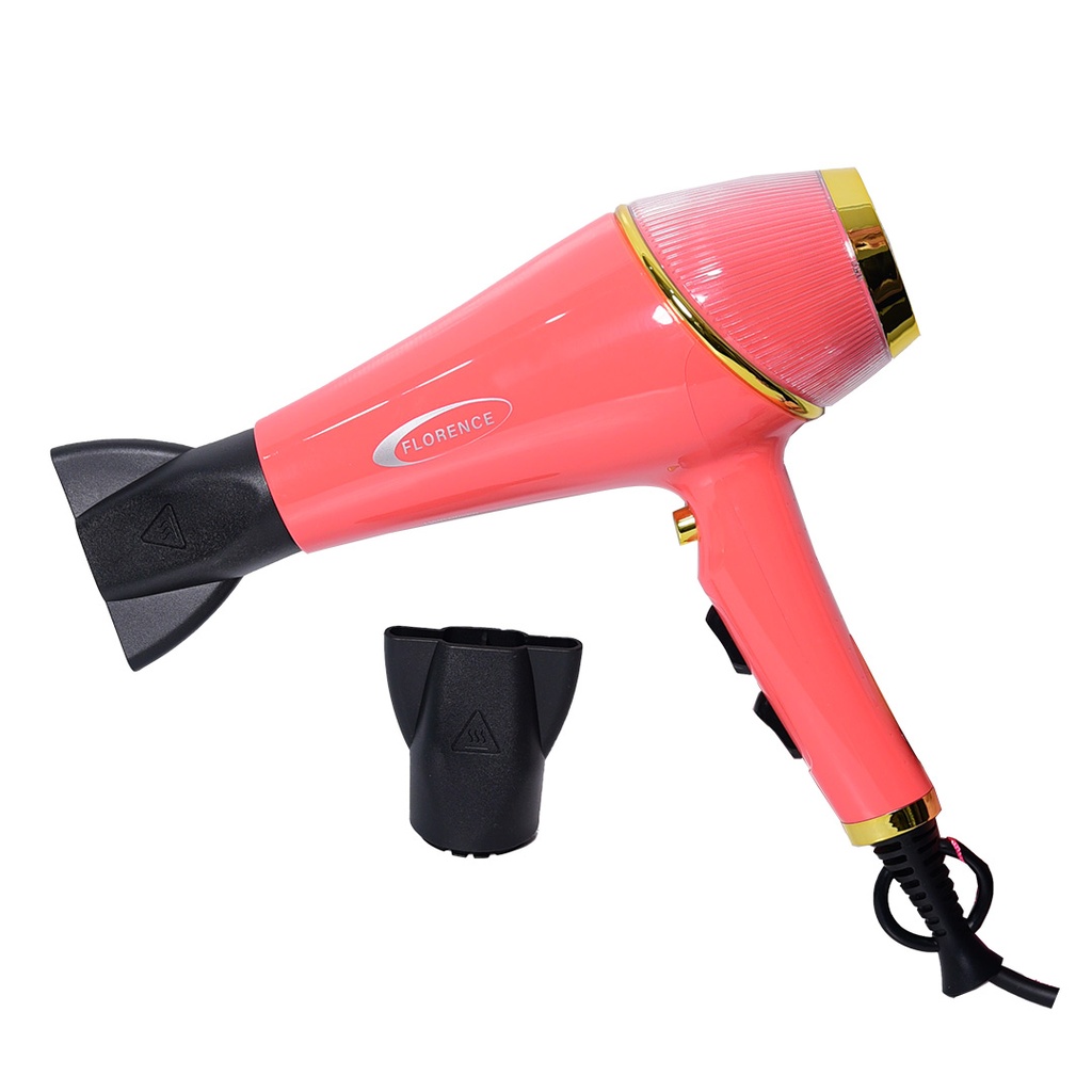 Séche Cheveux Florence Power Max 2200W Saumon | DOKANI